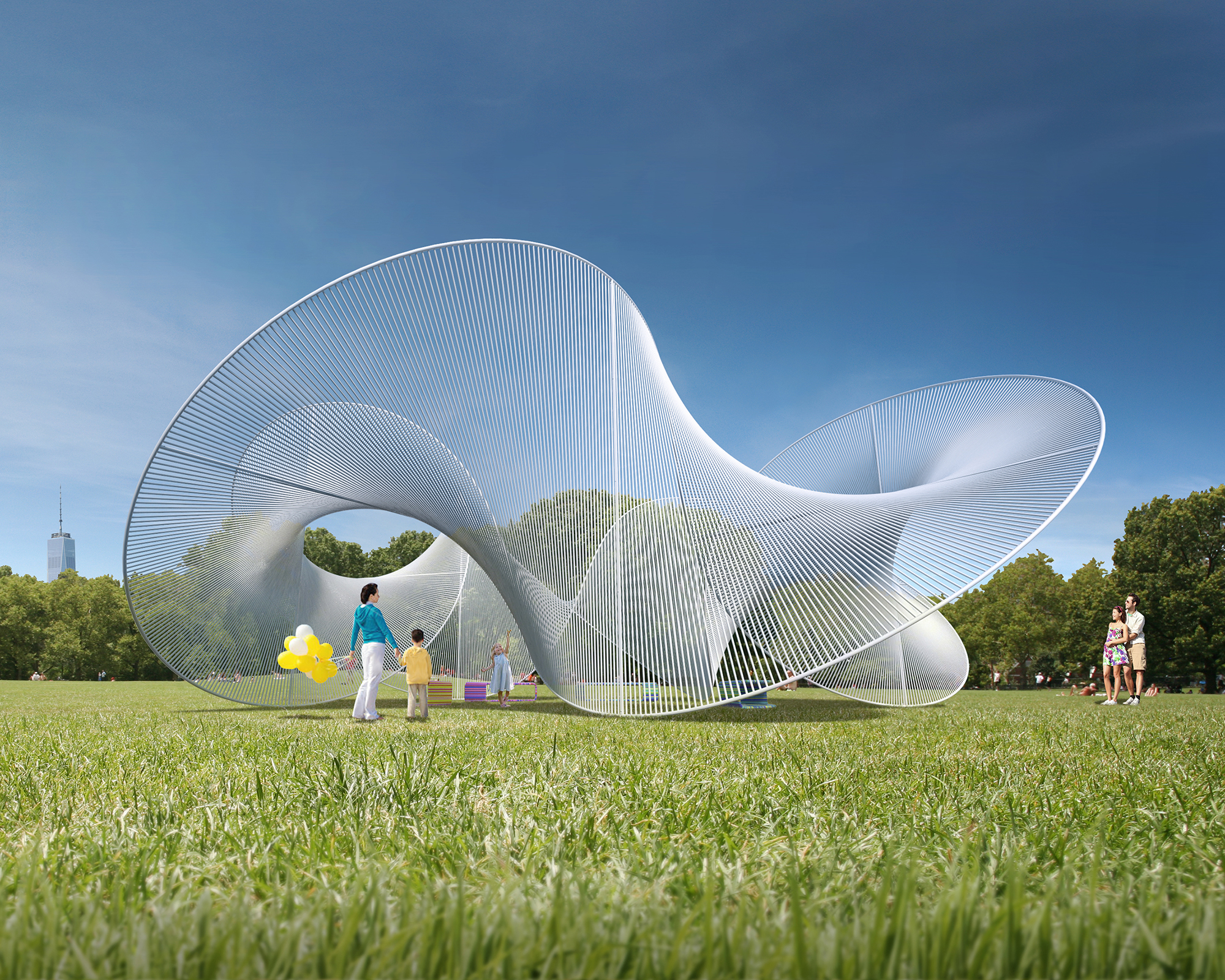 Governors Island to Get Two Summer Pavilions | Pavilion architecture, Futuristic architecture ...